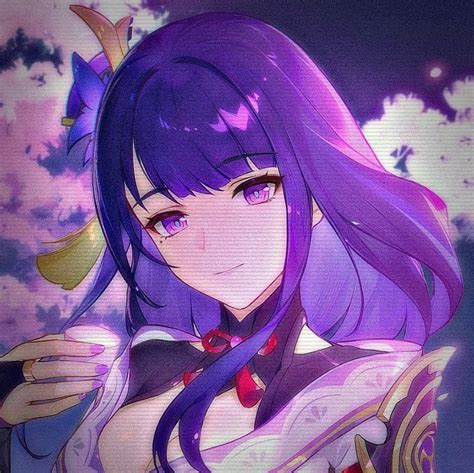 Raiden Shogun Genshin Impact icon Милые рисунки Рисунки Богини