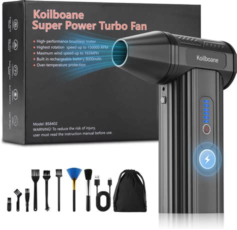 Koilboane Compressed Air Duster Brushless Electric Air
