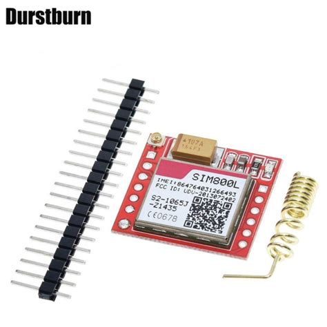 mini smallest sim800l gprs gsm module microsim card core wireless board