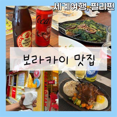 🇵🇭필리핀 보라카이 여행중 맛있었던 식당 모음집🏝️💚 네이버 블로그