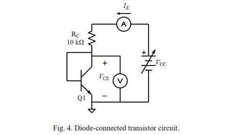 Diode Connected Transistor Circuit 4 Modify The