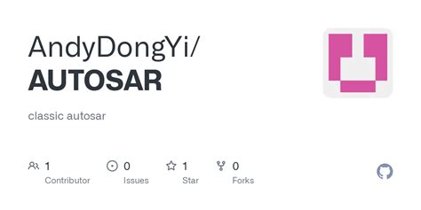 Github Andydongyi Autosar Classic Autosar