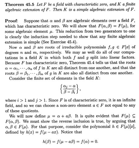 Splitting Fields Anderson And Feil Theorem 45 5