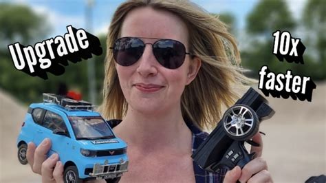Wpl D22 Wpl D32 Rc Car Upgraded Faster Wuling Mini Ev Youtube