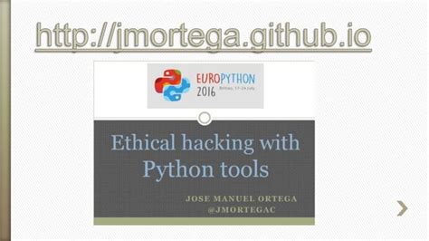osint tools for security auditing with python ppt
