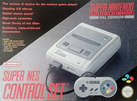 Snes Control Set Consolevariations