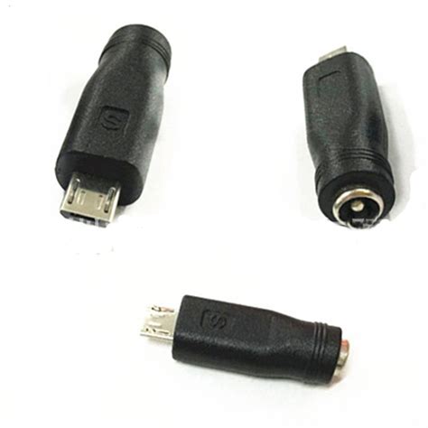 DC Adapter To Micro USB Jack