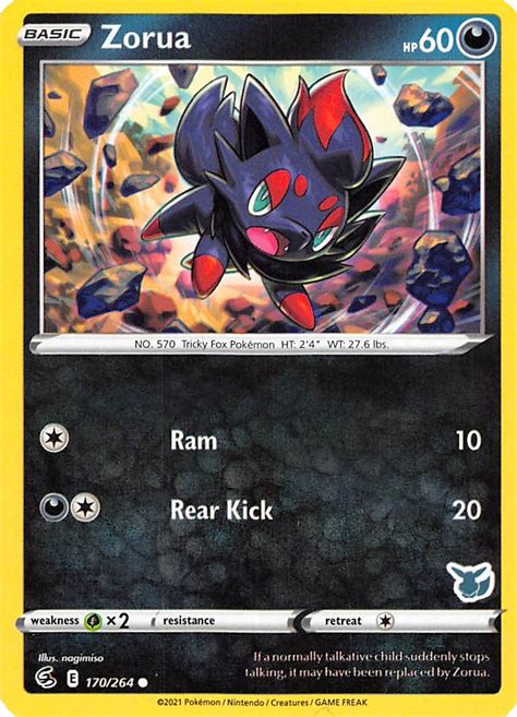 Zorua 170 264 Eevee Stamped Battle Academy 2022 Pokemon