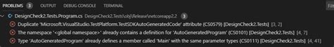 Duplicate Attribute And Autogenerated Program Warnings · Issue 3230 · Dotnetvscode Csharp · Github