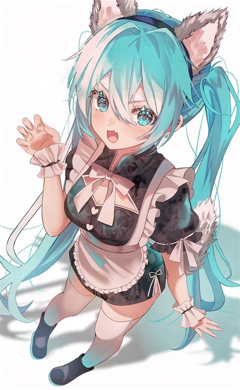 Hatsune Miku Vocaloid Mobile Wallpaper By Kenpii Mo Zerochan Anime Image Board