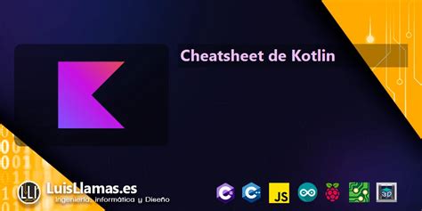 Cheatsheet De Kotlin