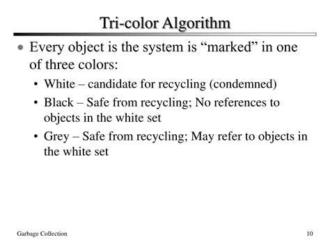 Ppt Garbage Collection And Memory Management Powerpoint Presentation