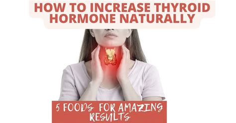 How To Increase Thyroid Hormone Naturally 5 Foods