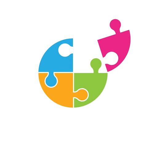 Premium Vector Puzzle Vector Illustration Design