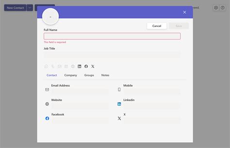 How Can I Add A New Contact Witivio Documentation