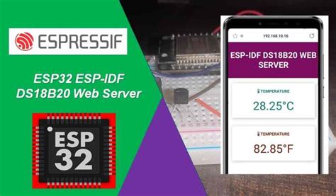 Esp32 Ds18b20 Web Server Esp Idf Esp32 Esp Idf