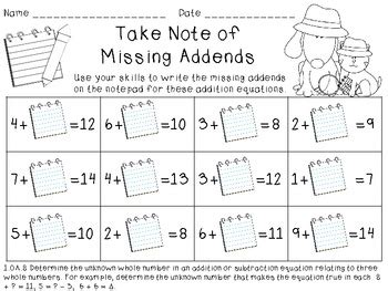 What S The Missing Number Common Core Missing Numbers By Mermaids And Mateys