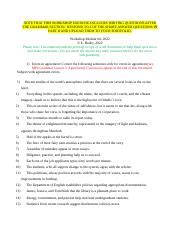 WorkshopModule4 20221 Docx NOTE THAT THIS WORKSHOP EXERCISE INCLUDES WRITING QUESTIONS AFTER