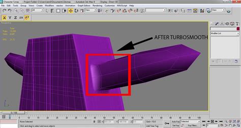 whenever i applied turbosmooth to the model the edges are turn rounded