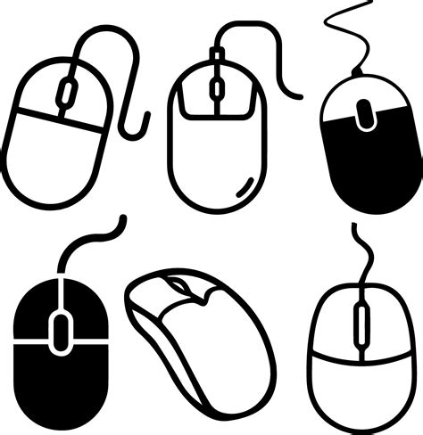 Mouse Outline Element Design For Templates 43629221 Vector Art At Vecteezy