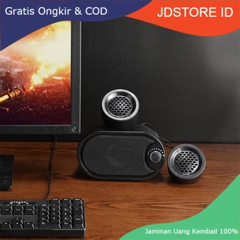 Speaker Robot Stereo Rs Led Komputer Dan Laptop Speaker Portable Laptop Speaker Mini