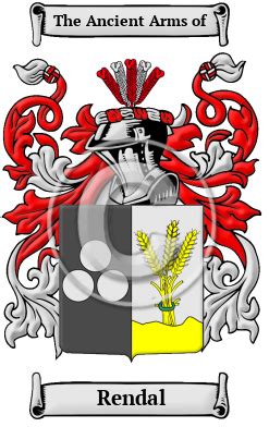 Rendal Name Meaning, Family History, Family Crest & Coats of Arms