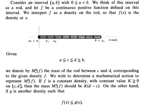 Calculus Confused About This Demonstration Of How Mass Is The Integral Of Density