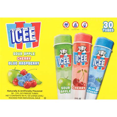 Icee Cherry Sour Apple Blue Raspberry 3 Fl Oz Delivery Or Pickup