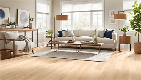 What Shades Of Beige Enhances A Wooden Floor With A Light Tone