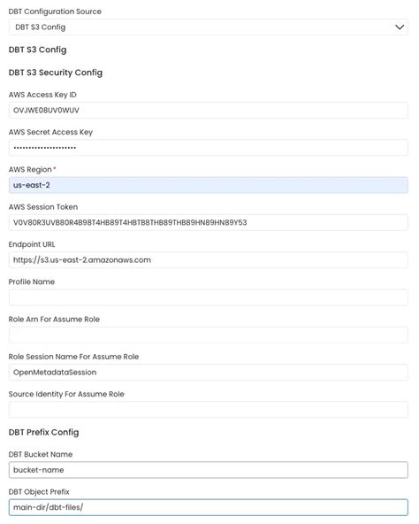 Configure Dbt Workflow From OpenMetadata UI
