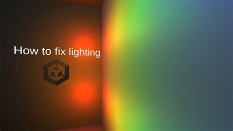 how to fix broken lighting in unity youtube