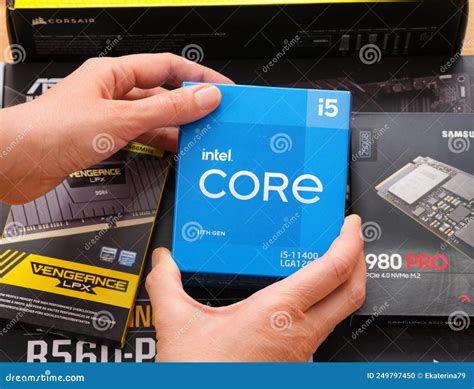 Boxes With Brand New Components In Them For Building A New Pc Asus Tuf