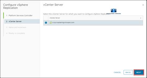 Configure Vsphere Replication Appliance Mastering Vmware