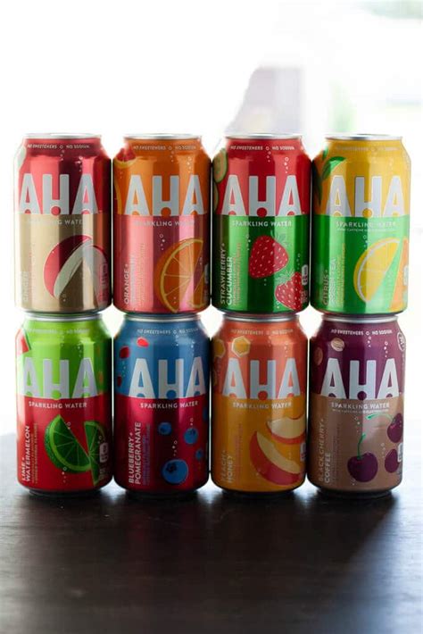 Aha Sparkling Water All Fizzy Flavors Reviewed Midwexican