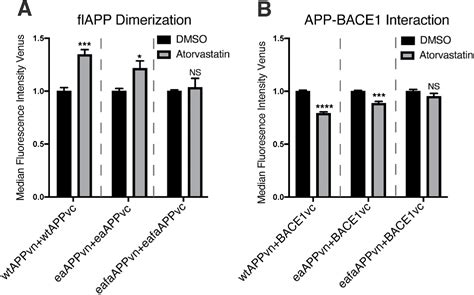 Cholesterol Lowering Drugs Reduce App Processing To Aβ By Inducing App Dimerization Molecular