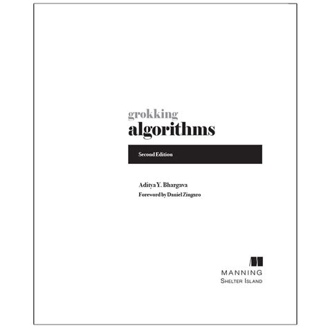 قیمت و خرید کتاب grokking algorithms second edition اثر aditya y