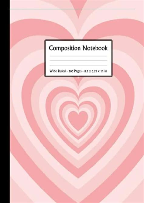 Ppt Pdf Download Composition Notebook Aesthetic Blush Pink Coffee Love Heart Powerpoint