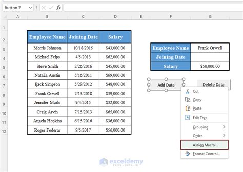 How To Create A Simple Database With Image In Excel Vba - Design Talk