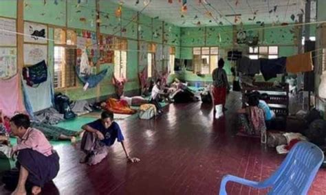 ဖားကန့် ဆယ်ဇင်းရွာစစ်ရှောင်များ ရာသီတုပ်ကွေးဖြစ်ပြီး ဆေးဝါးအကူအညီလိုအပ်နေ