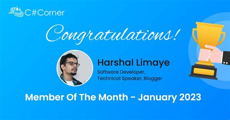 C Corner On Linkedin Harshal Limaye