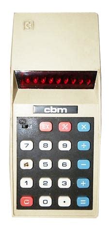 Las Calculadoras De Commodore Commodore Spain