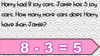 Addition And Subtraction Word Problems Within 10 PowerPoint TPT