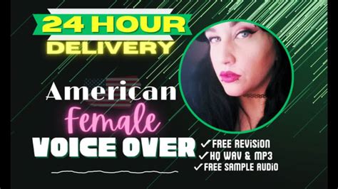 Record a pro american female commercial voice over by Haygirlhayy | Fiverr