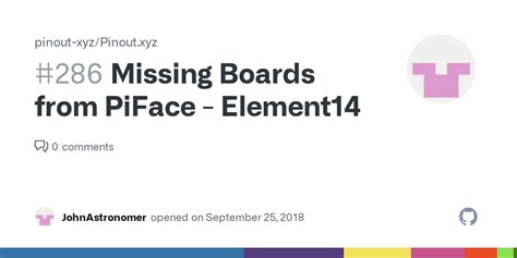 Missing Boards From Piface Element14 · Issue 286 · Pinout Xyz · Github