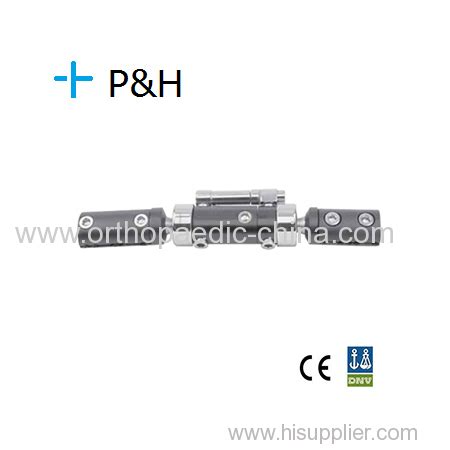 Axial Movable Head Oblique External Fixators For Femur And Tibia Dynamic External Fixator