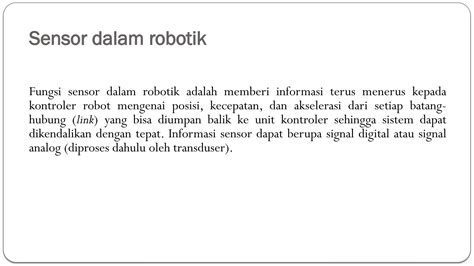 K04 Sensor Robotik 1ppt Mnjnjnjnjnjnjnj Ppt K04 Sensor Robotik 1ppt Mnjnjnjnjnjnjnj Ppt