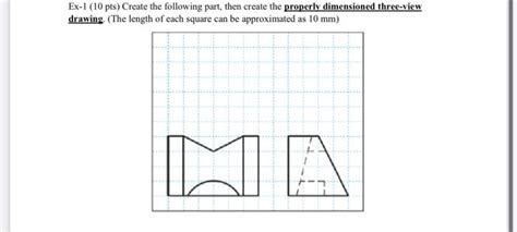 Solved Exercise To Create The Following D Parts In Chegg