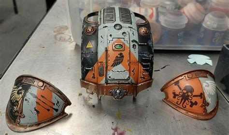 Wip Knight Carapace R Warhammer40k