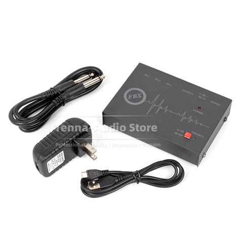 Mini 3 Kanaals Ingang 1 Manier Output Audio Signaa Vicedeal