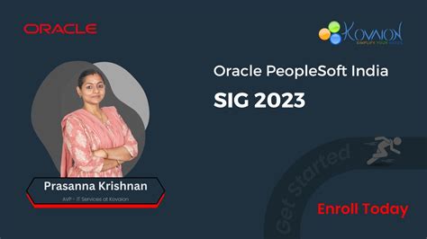 Video Satheesh M On Linkedin Peoplesoft India Sig 2023